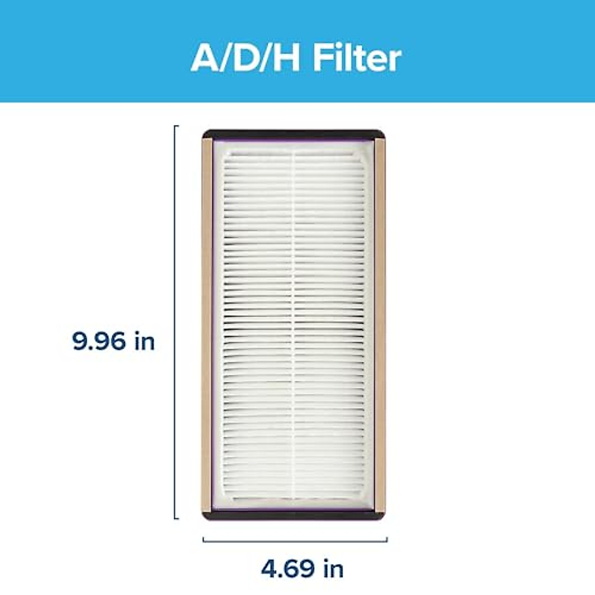 Filtrete™ Advanced Allergen, Bacteria & Virus True HEPA Air Purifier Filter, FAPF-HM-K, 1 Pack