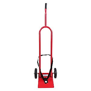 BISupply Propane Cylinder Dolly - 40lb Propane Tank Cart Hand Truck for Gas Propane Tanks 2 Wheel Dolly Cart