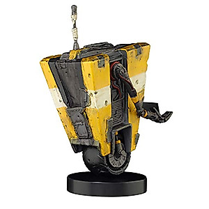 Exquisite Gaming: Borderlands 3: Claptrap - Original Mobile Phone & Gaming Controller Holder, Device Stand, Cable Guys, Gearbox Licensed Figure