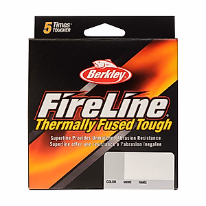 Berkley FireLine® Superline, Flame Green, 6lb | 2.7kg, 300yd | 274m Fishing Line, Suitable for Freshwater Environments