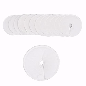 Feeding Tube Pads G Tube Covers Gtube Pads Button Pads Holder,Peritoneal Abdominal Dialysis Peg Tube Supplies Feeding Tube Supplies for Nursing Care, 12 Pack (Round)