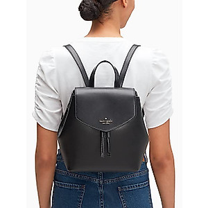 Kate Spade New York Lizzie Medium Flap Backpack (Black)