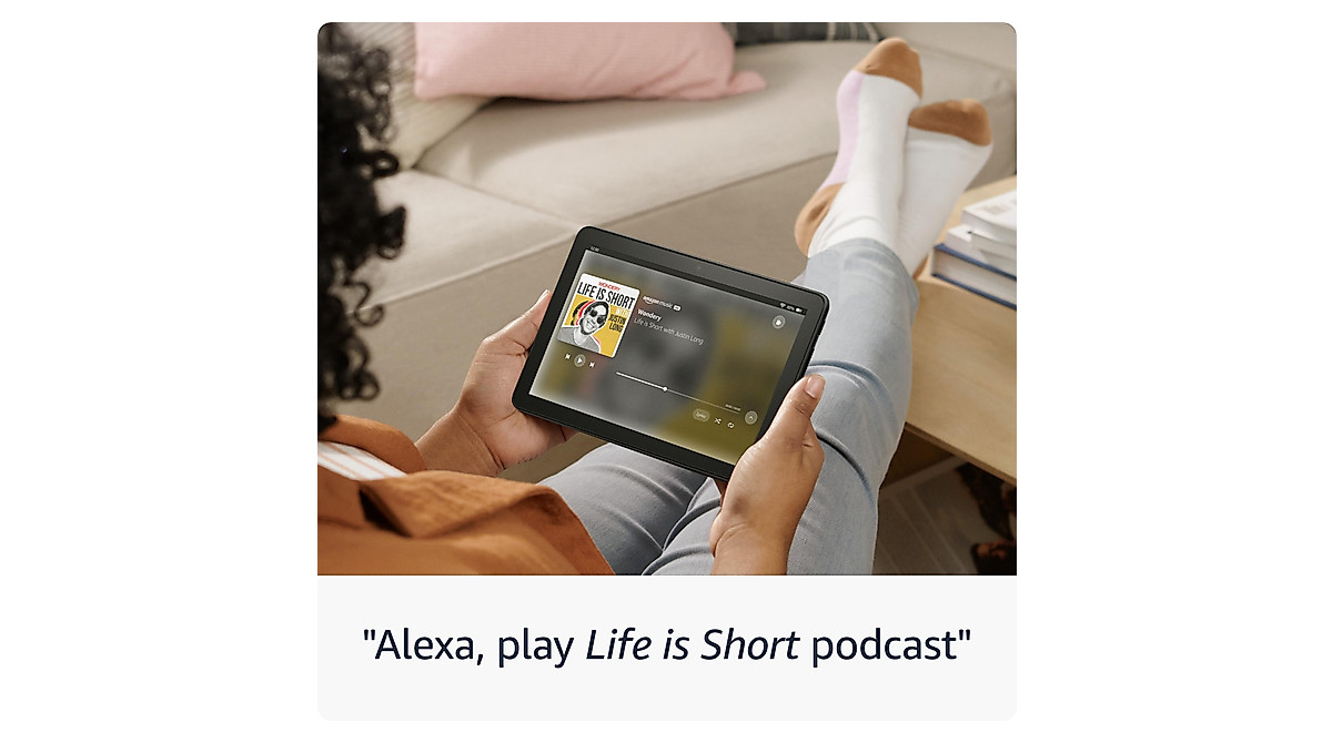 Amazon Fire HD 8 Plus: Fast, Durable 8" Tablet with Alexa