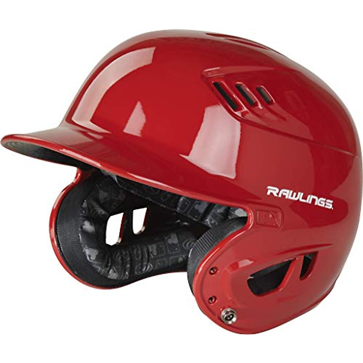 Rawlings | R16 VELO Baseball Batting Helmet | Senior (6 7/8" - 7 5/8") | Scarlet