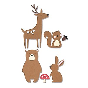 ELLISON SIZZIX BIGZ Dies FRI, Forest Friends