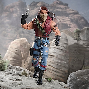 G.I. Joe Classified Series #167, Dreadnok Monkeywrench, Collectible 6 Inch Action Figure with 10 Accessories