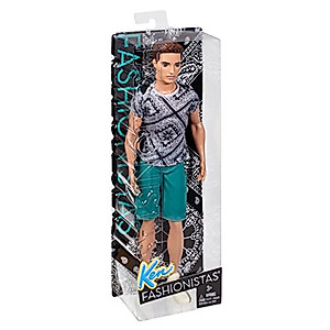 Barbie Fashionistas Ryan Doll with Jean Shorts and Shirt