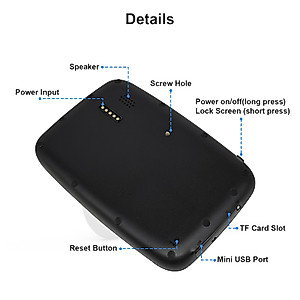 Tenbaba Carplay Screen for Motorcycle, Wireless Apple Car Play & Wireless Android Auto GPS Navigation for Motorcycle, 5" Waterproof Portable Apple Carplay/Android Auto, Support Siri/Google Assistant