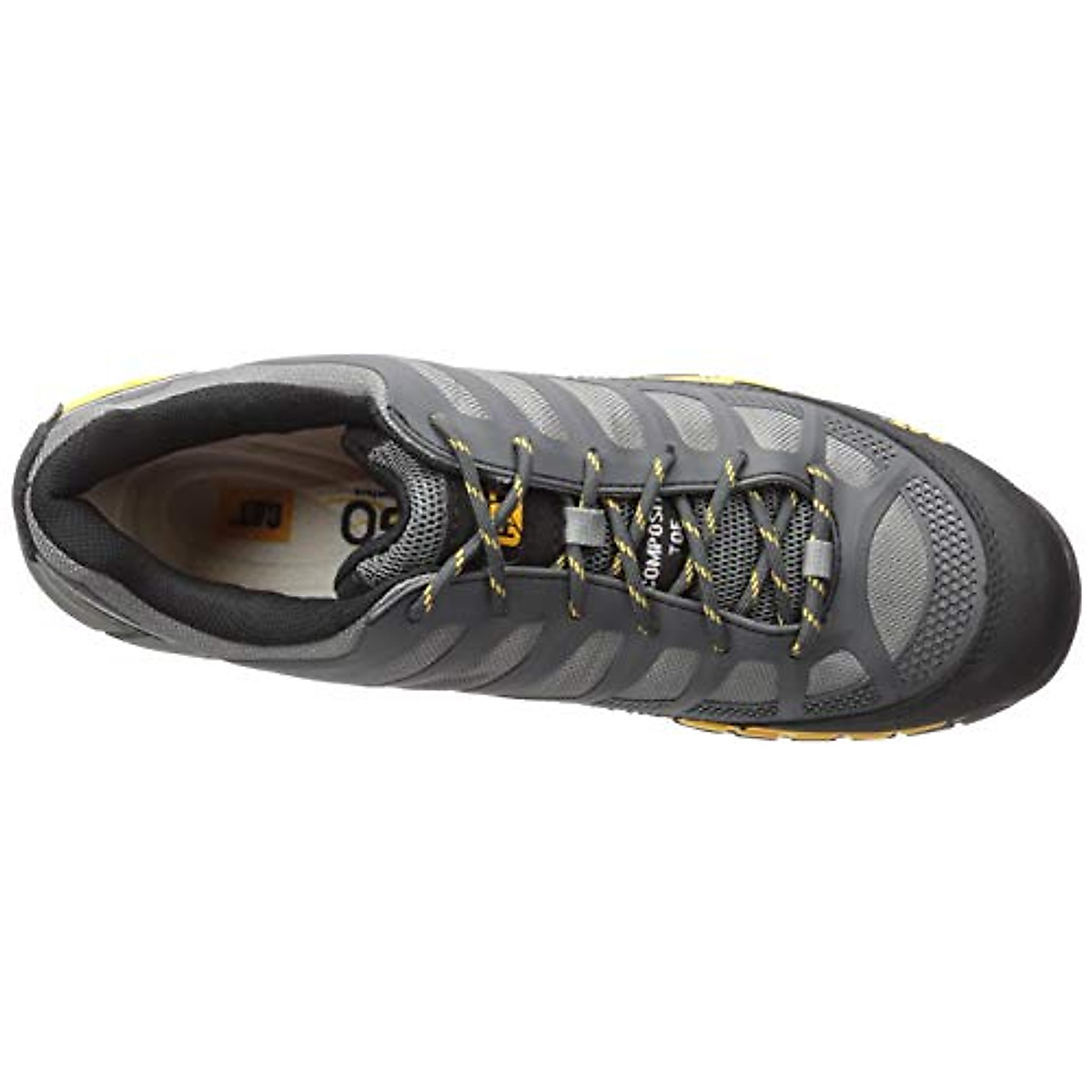 Caterpillar Men's Streamline Composite Toe Work Shoe Construction, Grey, 10.5