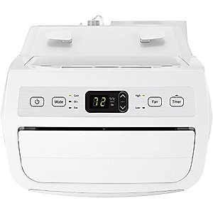 LG Portable 115V Air Conditioner - Rooms up to 200-sq ft, White