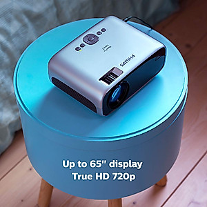 Philips NeoPix Easy 2+, True HD Projector with Built-in Media Player