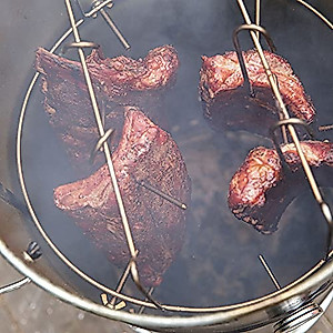 Build Your Own Barrel Smoker – 16 Gallon, Double Open-Ended Barrel – Durable, High-Temperature Powder Coat Rated Up To 900 Degrees – Includes Drill Bits, Stencils & Hardware