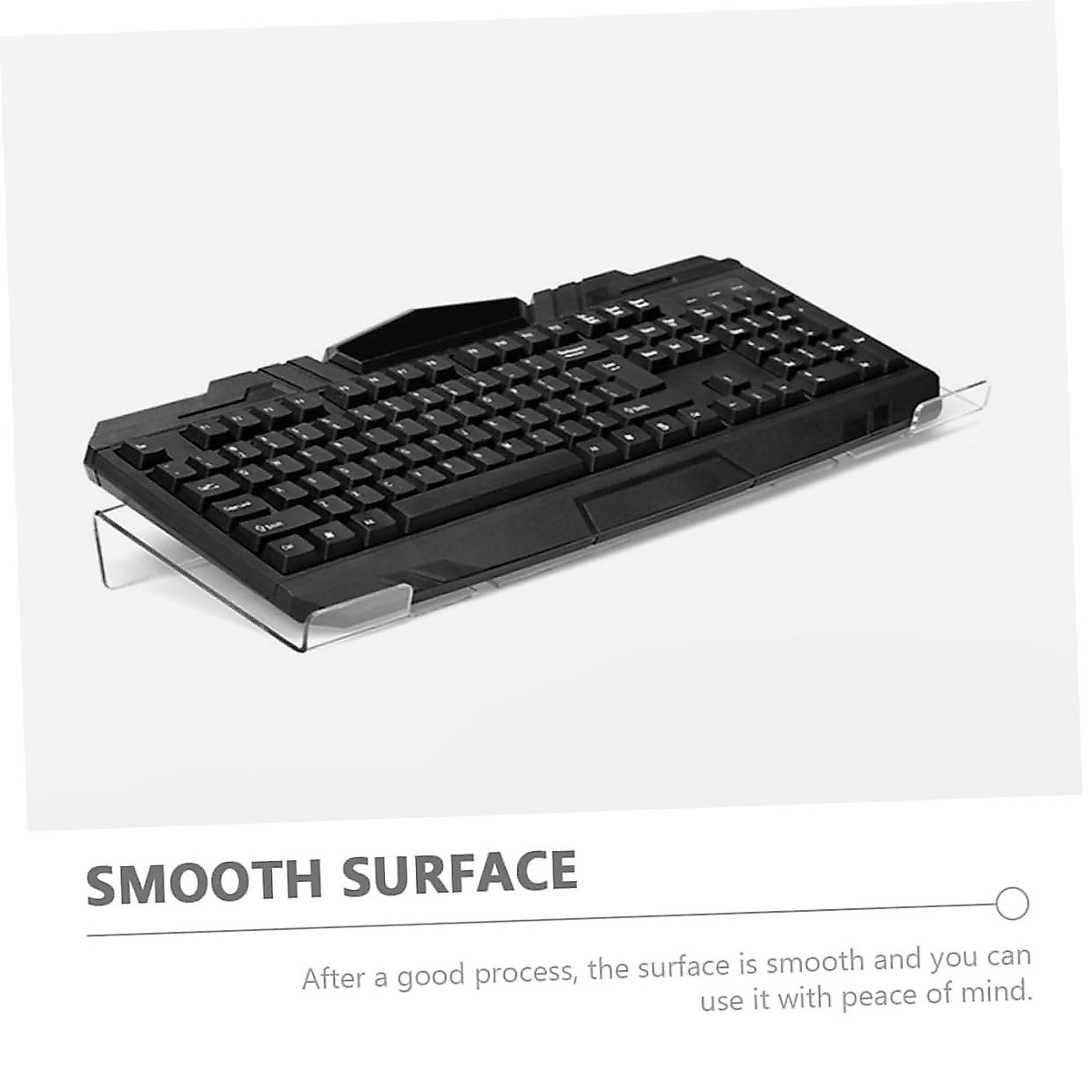 MAGICLULU work supplies computer desk stand keyboard stand Tilted Keyboard Rack Keyboard Stand support frame supplies bracket desktop keyboard desktop advanced human body universal