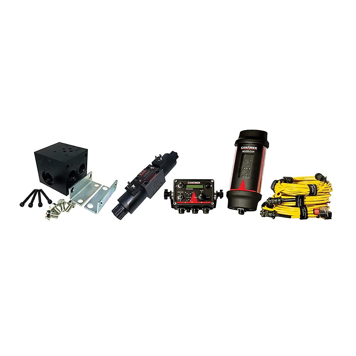 Laser Controller System For Land Leveling | Valve Including Laser Receiver, Control Box, Power Cable, Blade Cable, Power Cable, Aluminum Carrying Case