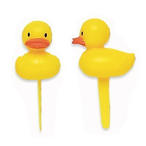 24 Pack Cake Toppers Cup Cake Toppers (Ducky Ducks)