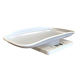 Petyoung Multi-Function Digital Pet Scale to Measure Dog and Cat Weight Accurately Up to 10KG,LCD Display Pet Dog Weighing Scale with Comfortable Curving Platform