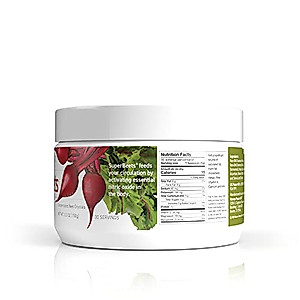 HumanN SuperBeets Black Cherry - Beet Root Powder - Nitric Oxide Boost for Blood Pressure, Circulation & Heart Health Support - Non-GMO Superfood Supplement - Natural Black Cherry Flavor, 30 Servings