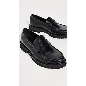 Cole Haan Men's American Classics Penny Loafers, Black/Black, 10 Medium US