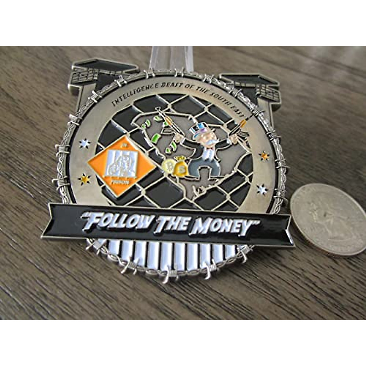 South Carolina Department of Corrections Financial Crimes Unit SCDC FCU Challenge Coin