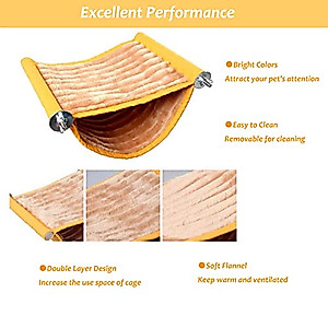 Petlex Bird Nest for Cage Winter Warm Bird House Bird Hanging Hammock Parrots Plush Hut Parakeet Cage Accessories for Budgies Parakeets Cockatiels Lovebird Cockatoo and Other Small Animals