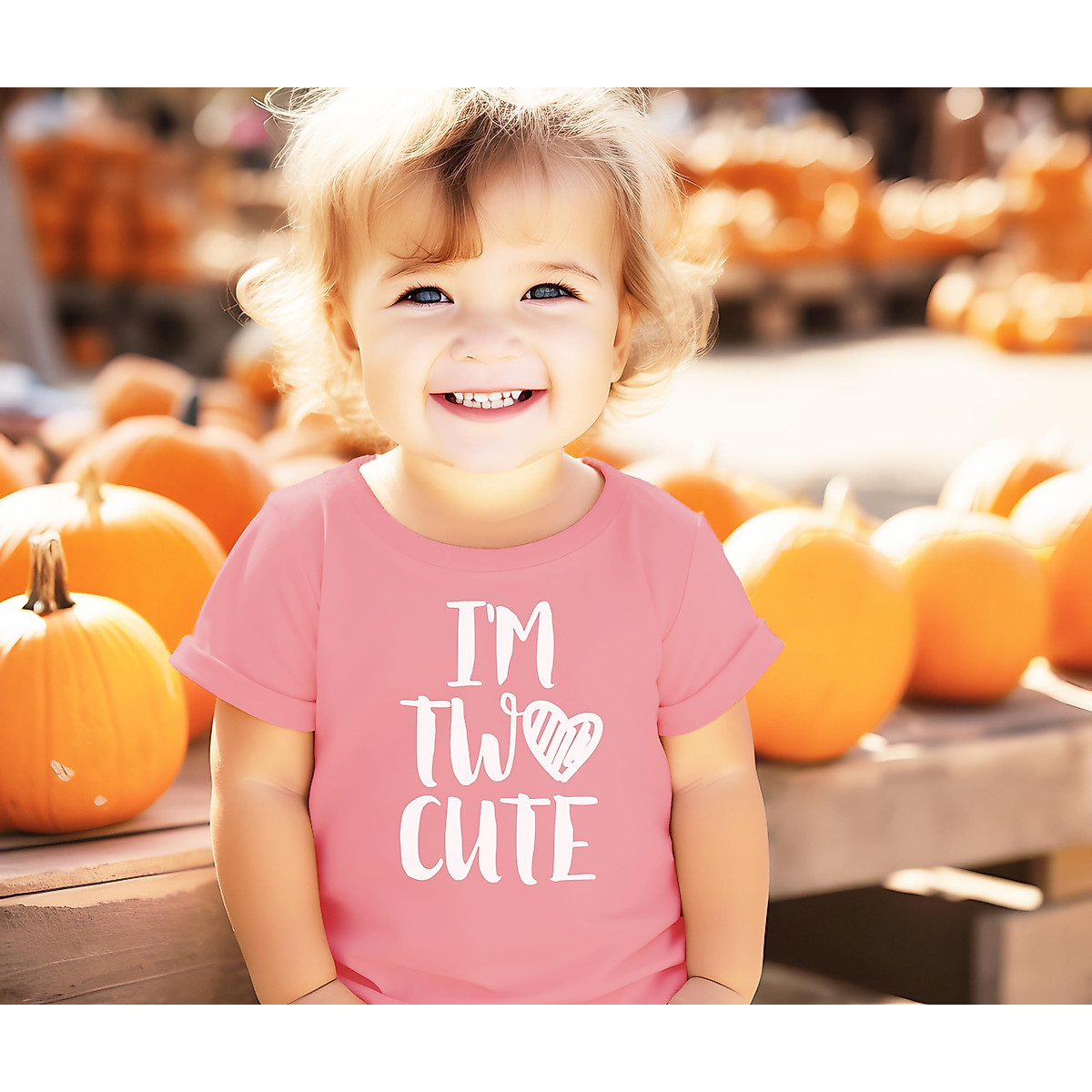 Olive Loves Apple Im Two Cute 2nd Birthday Shirt for Toddler Girls Second Birthday Outfit White on Mauve Shirt 18 Months