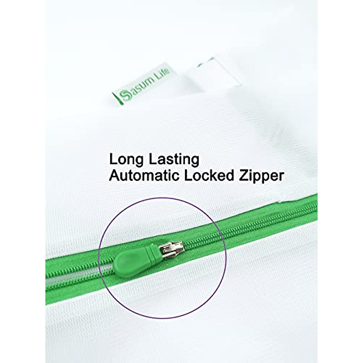 Mesh Laundry Bag, Mesh Laundry Bags for Delicates with Zipper, Mesh Wash Bag, Travel Storage Organize Bag, Clothing Washing Bags for Laundry, Blouse, Bra, Hosiery, Socks, Underwear, Lingerie, 2 Pack（1 Large & 1 Medium）