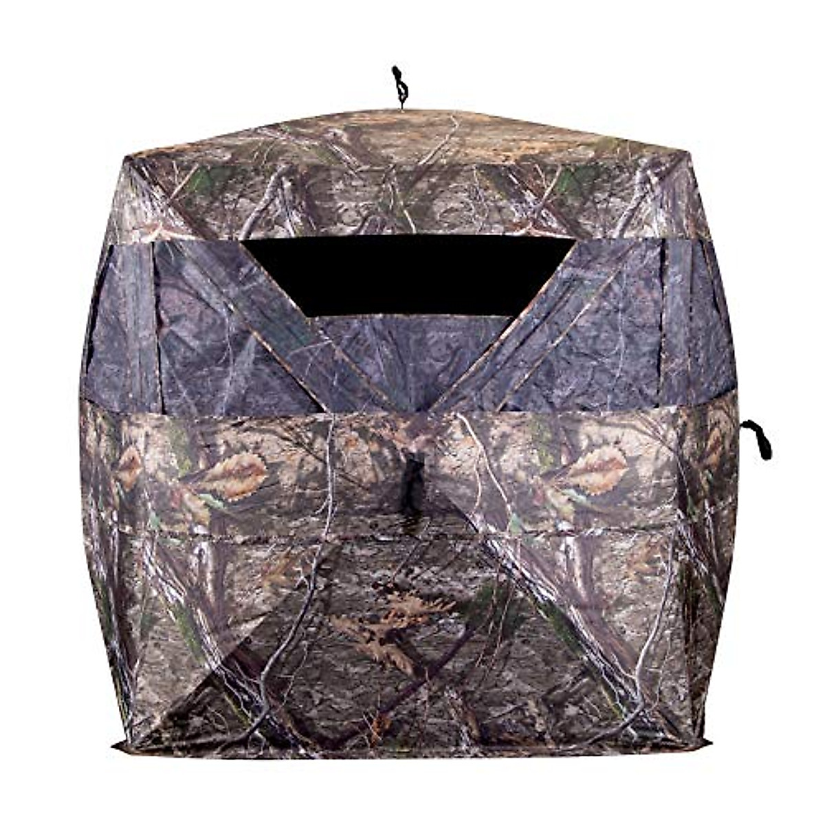 Ameristep Pro Series Extreme View Hub Blind | 3-Person Hunting Blind in Mossy Oak Country DNA Camo
