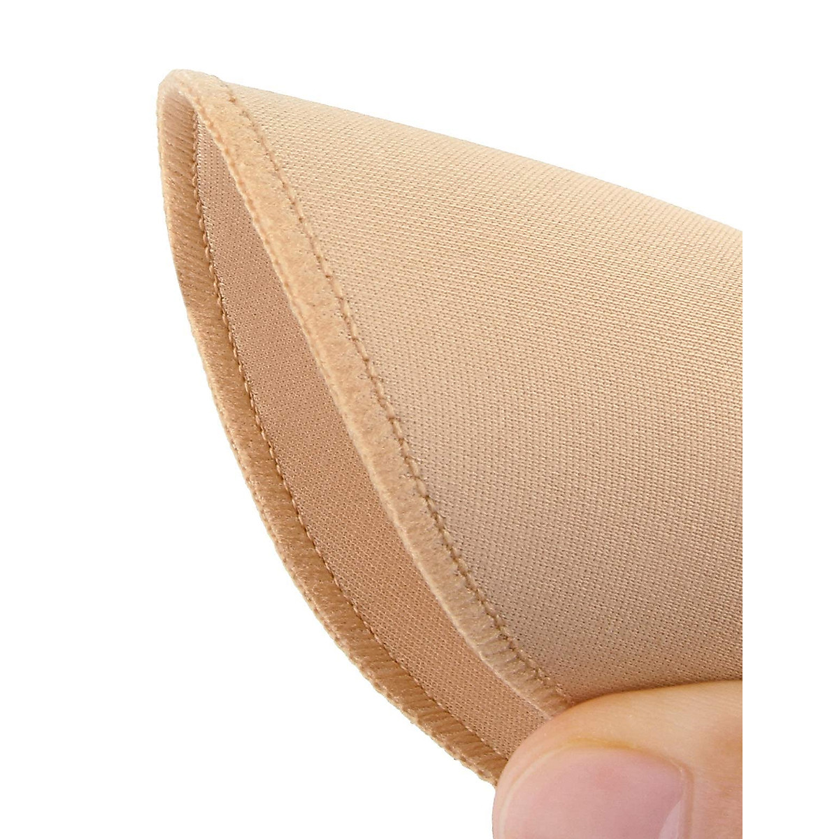 RELLECIGA Women's Push Up Bra Inserts Breast Enhancer Cups Removable Sport Bra Cups Inserts Nude