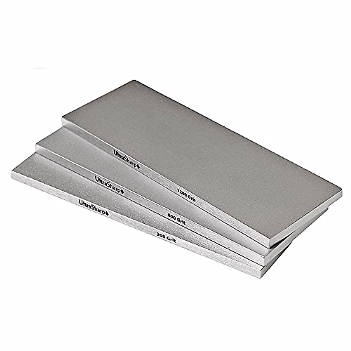 Ultra Sharp Diamond Sharpening Stone Set - 8 x 3 Coarse/Medium/Extra Fine