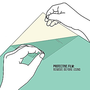 Gizmo Dorks PEI Sheet 3D Printer Build Surface 300mm x 300mm (11.8" x 11.8") with Laminated 3M 468MP Adhesive, Made in The USA