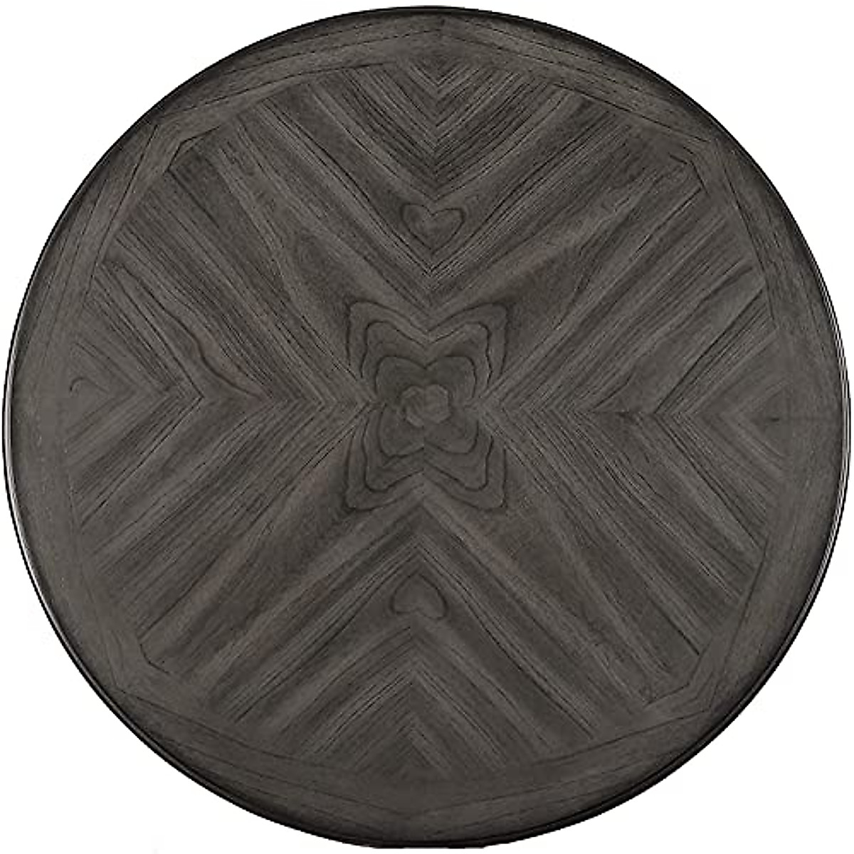 New Classic Furniture Gia 5-Piece Counter Dining Table Set, 42.25-Inch, Gray