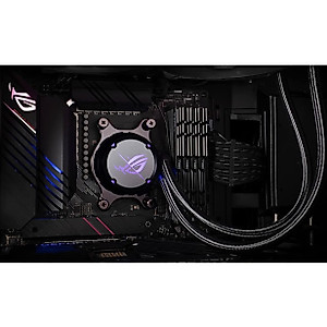ASUS ROG Strix LC II 240 All-in-one AIO Liquid CPU Cooler 240mm Radiator, Intel LGA1700, 115x/2066 and AMD AM4/TR4 Support,2x120mm 4-pin PWM Fans
