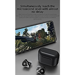 TWS KZ Z3 True Wireless in-Ear Earbuds Bluetooth 5.0 Headphones - for Sport/Workout, Hybrid Driver Noise Cancelling Bluetooth Earphones