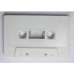 Pack-100 Loose White Original Professional Studio Audio Cassette Tape [Case 100]