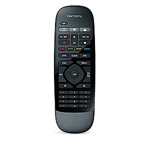 Logitech Harmony Smart Control with Smartphone App and Simple All in One Remote - Black