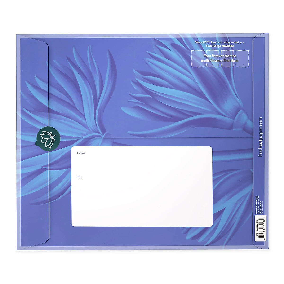Freshcut Paper Pop Up Cards, Tropical Bloom, 12 inch Life Sized Forever Flower Bouquet 3D Popup Greeting Cards with Note Card and Envelope - Birds of Paradise & Lotus Blossom Flowers