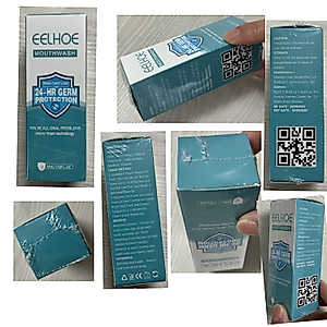 3PCs Teeth Whitening Mouthwash, Calculus Removal, Healing Mouth Ulcers, Eliminating Bad Breath, Prevents and Treats Cavities,Tooth Regeneration(50ml)