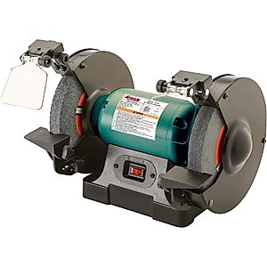 Grizzly Industrial G0865 - 8" Bench Grinder with LED Lights