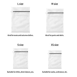 Honeycomb Lingerie Bags with Hanging Loop- 2Pack+Mesh Laundry Bags for Delicates with Non Rust Zipper(10 Pack)