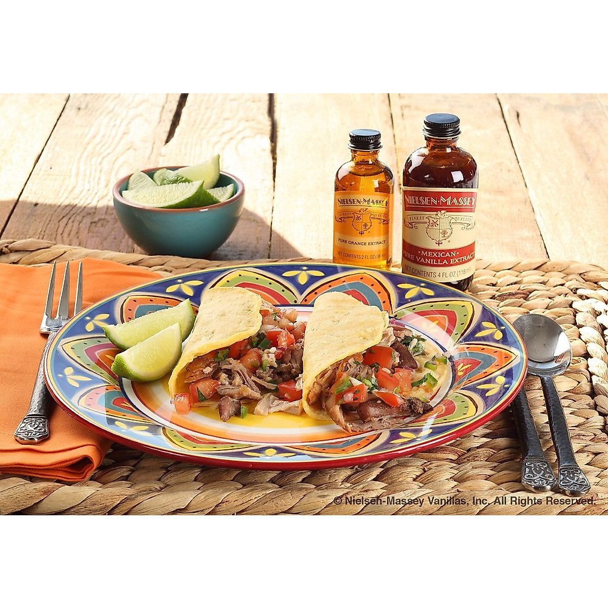 Nielsen-Massey Pure Orange Extract for Baking, Cooking and Drinks, 4 Ounce Bottle