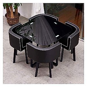 Office Reception Round Table- Office Table and Chair Set Reception Coffee Table, Reception Tables and Chairs Restaurant Tables and Chairs Set Simple Modern Leisure Table Marble Solid Wood Round Table