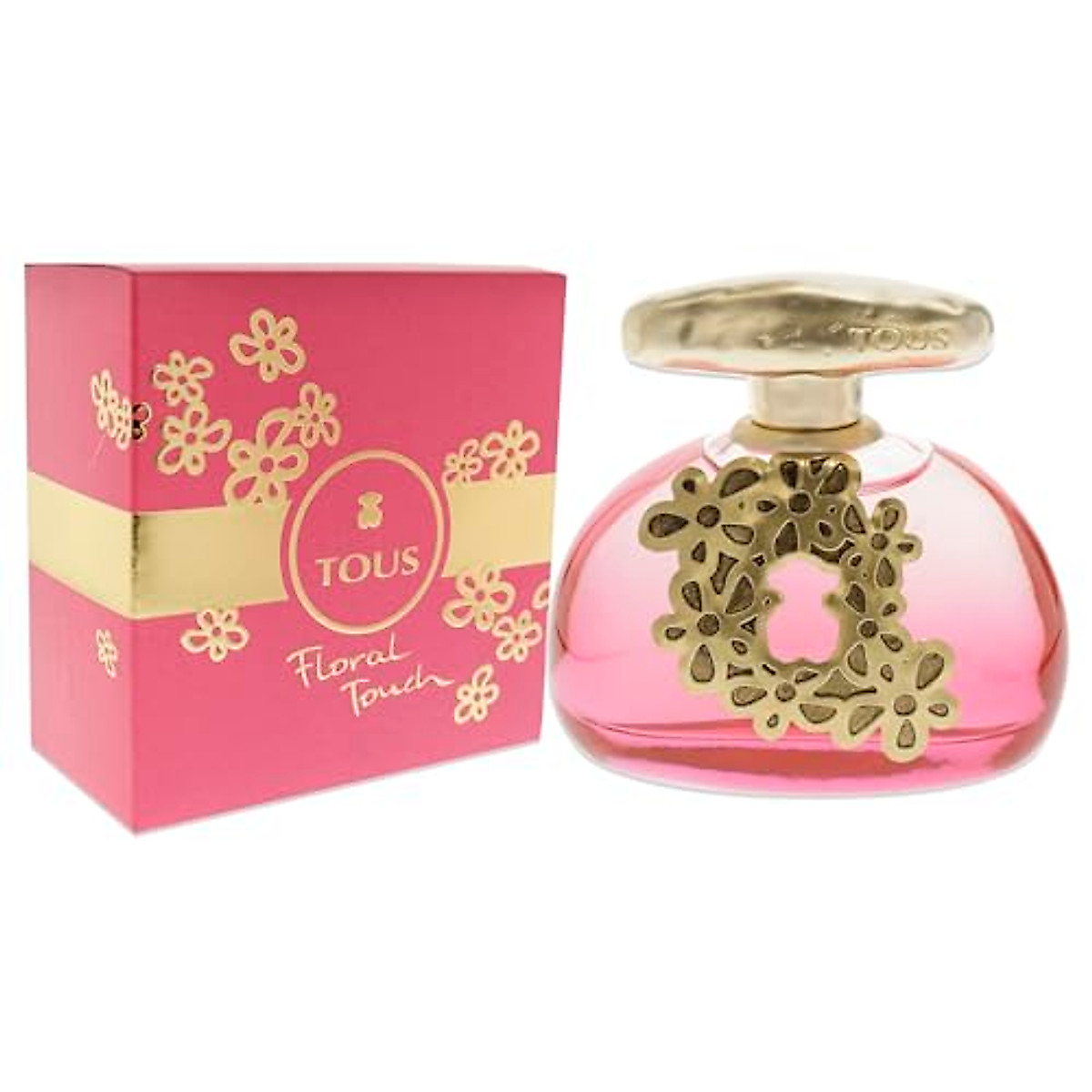 Tous Floral Touch EDT Perfume for Women, 3.4 Fluid Ounce