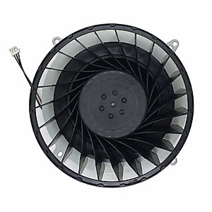 LANDALANYA Replacement New Internal Cooling PS5 Fan for Sony Playstation 5 Series Fan 12047GA-12M-WB-01 12V 2.4A 23 Blades Fan General 17 Blades G12L12MS1AH-56J14 Fan