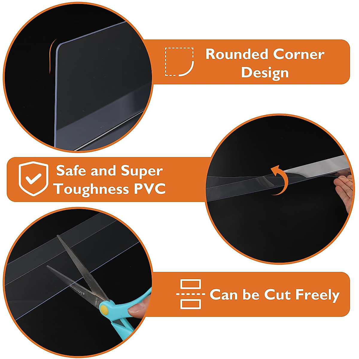 NEOACT 12 Pack Under Couch Blocker(3.2" H 16" L), Under Bed Blocker for Pets, Toy Blockers for Furniture, Stop Things Going Under Couch Sofa and Bed, Suit for Hard Surface Floors