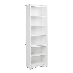 Prepac Prepac Home Office Tall 6-Shelf Bookcase