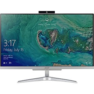 acer Aspire C24 24-inch All-in-One Desktop Full HD 1920x1080 60Hz Core i3 Win10 (Renewed)