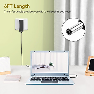 Omilik 12V AC Adapter Wall Charger Power Cord for EVOO EV-C-116-1 Ultra Thin 11.6" Laptop EV-CH-116-1-BK VIPRB-EV-CH-116-1-BK EV-C-116-1-PR EV-C-116-1-SL EV-C-116-1-BL 11.6" Laptop PC Power Supply