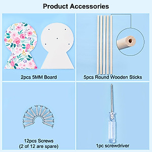 Basumee Headband Holder and Organizer for Hair Accessories - Display and Storage for Girls' Hair Hoops, Headbands, Home Decor