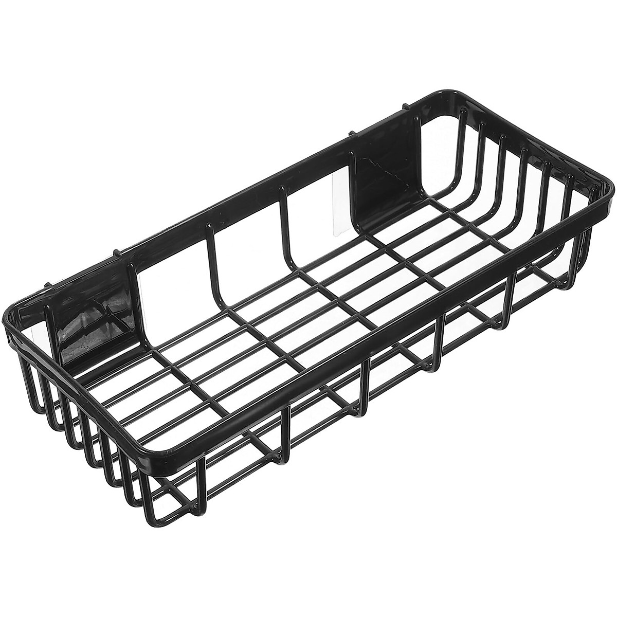 PRETYZOOM Shower Wall-Mounted Mounted Storage Rack Bathroom Wall Hanging Organizer Hollow Wall Mounted Storage Rack Drainage Organizer Bathroom Draining Shelf