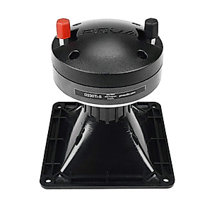 PRV AUDIO 1" Screw On Horn Driver WG230Ti 60 Watts Program Power, 8 Ohms, 105dB, 30 Watts RMS Titanium Diaphragm Compression Driver and Horn Combo